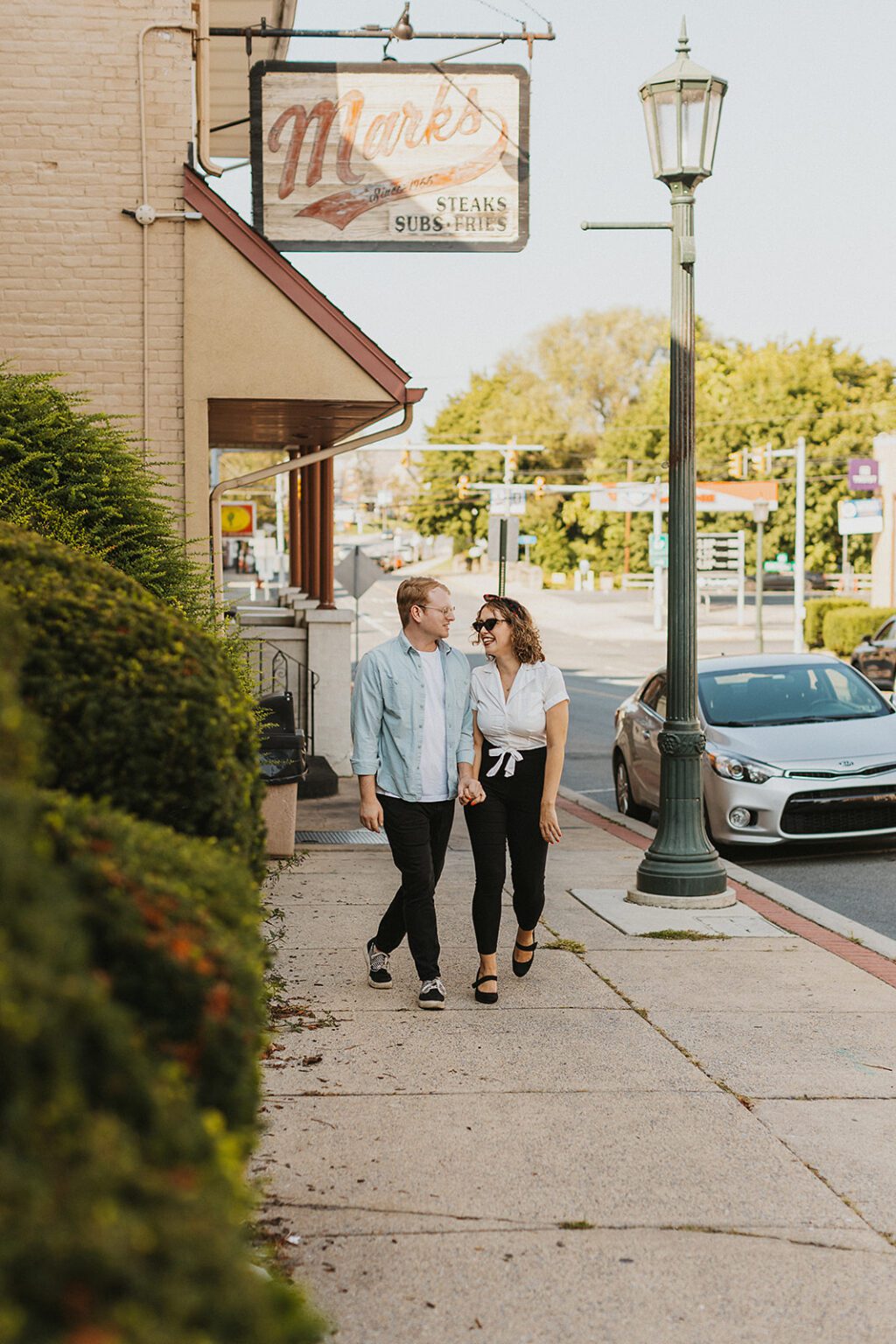 50s Inspired Downtown Engagement Photos | Erin & Conner ...