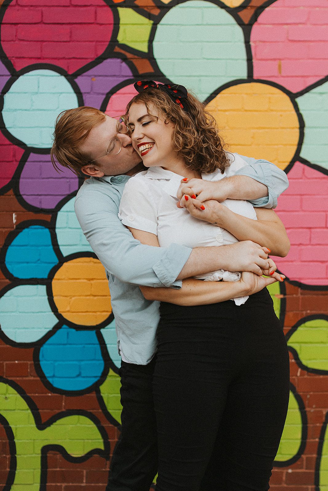 50s Inspired Downtown Engagement Photos | Erin & Conner ...