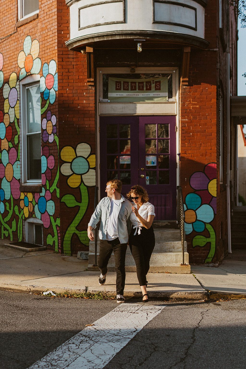 50s Inspired Downtown Engagement Photos | Erin & Conner ...