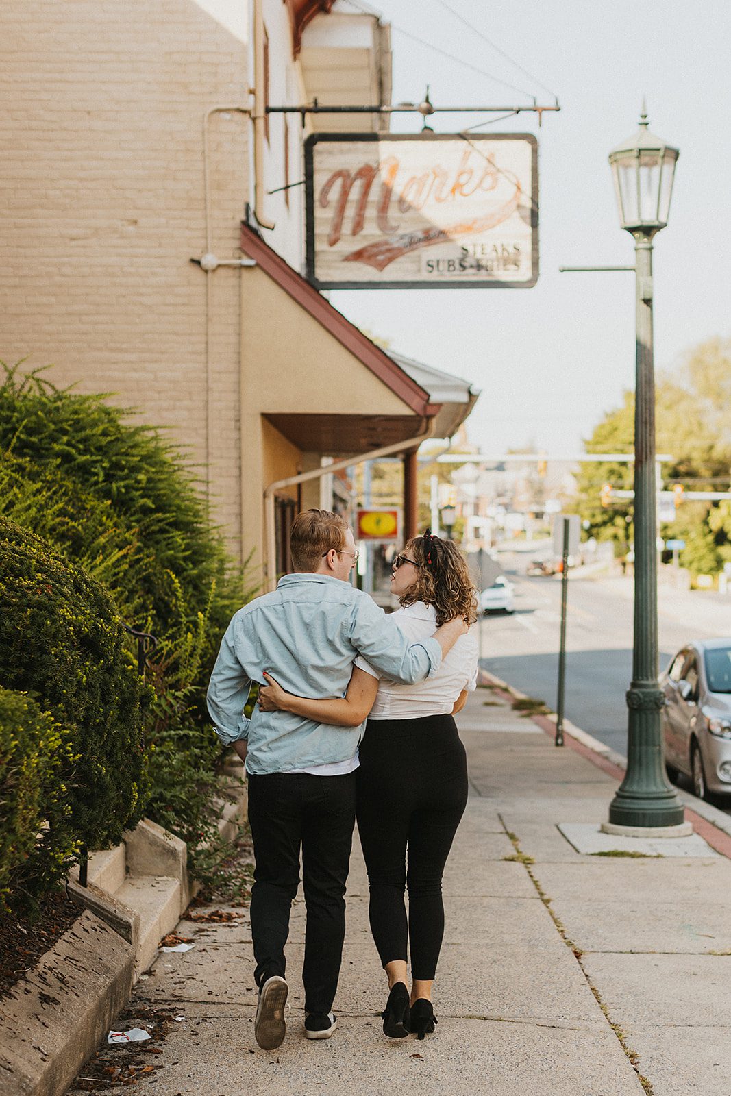 50s Inspired Downtown Engagement Photos | Erin & Conner ...