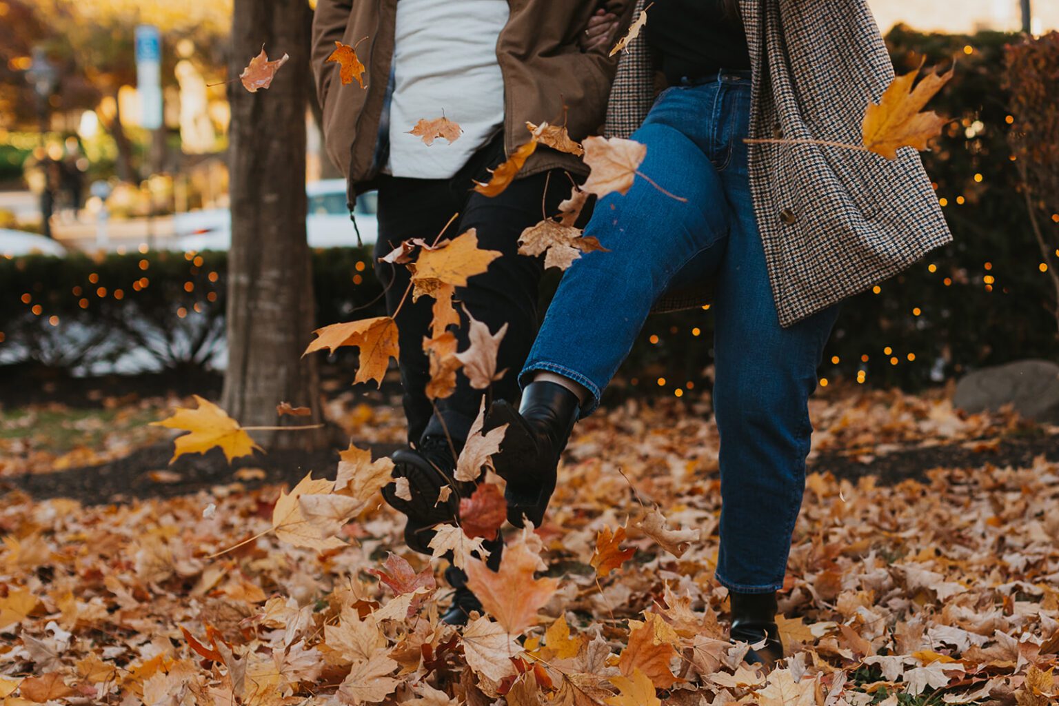 Fall Engagement Photos in Palmer Square, Princeton, NJ ...