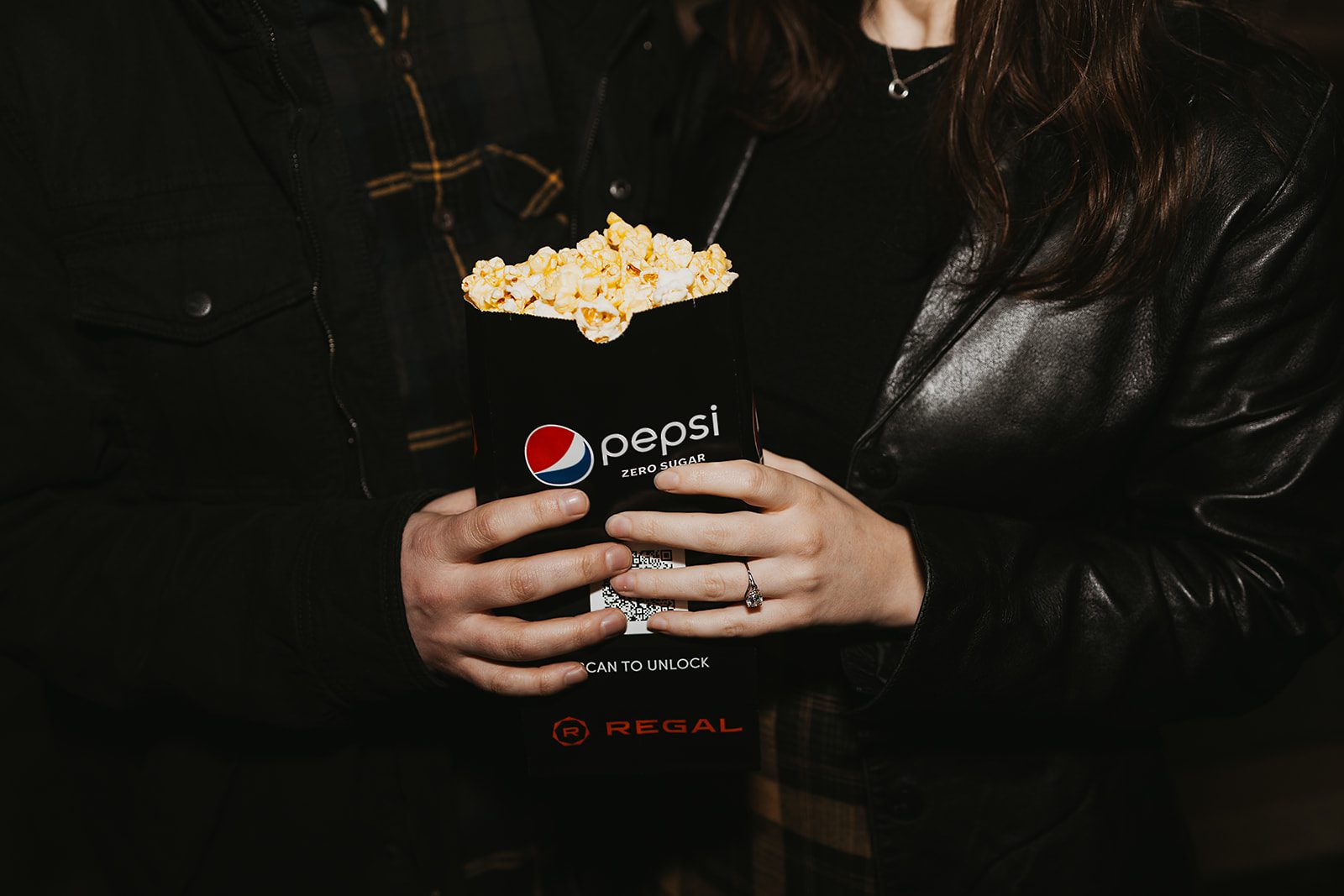 Movie Theater Engagement Photos in Bethlehem PA | Christine & Joe ...