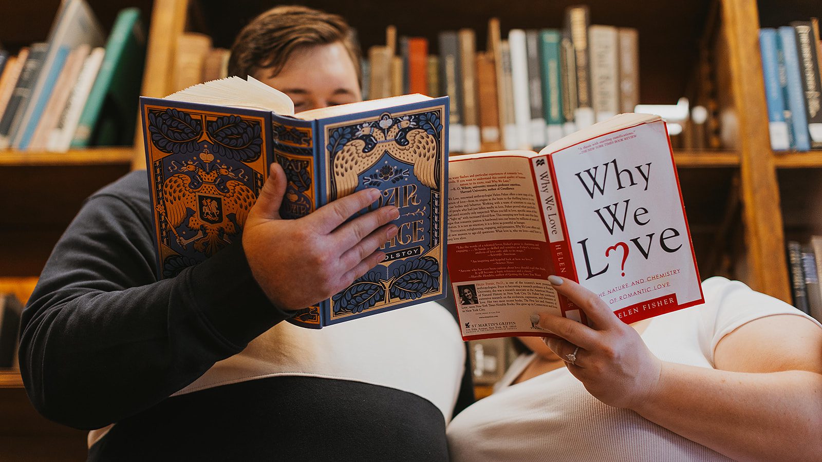 Library Engagement Photos at Lehigh University | Reanna & Blake ...
