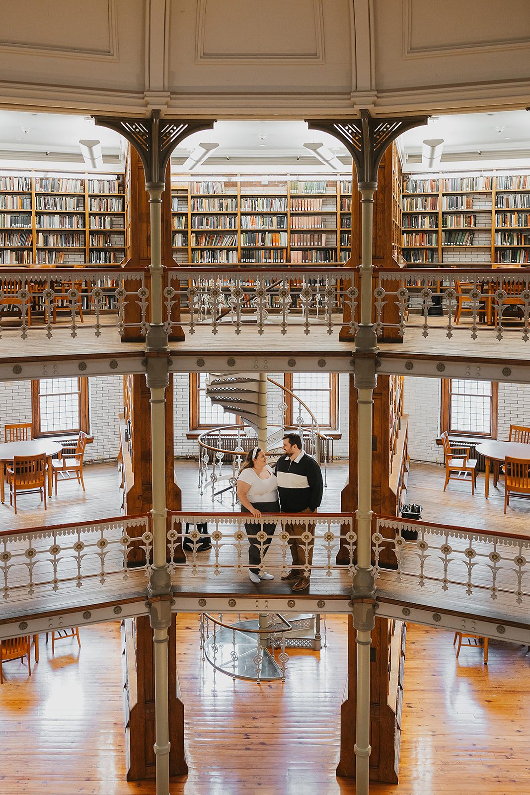 Library Engagement Photos at Lehigh University | Reanna & Blake ...