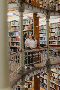 Library Engagement Photos at Lehigh University | Reanna & Blake ...
