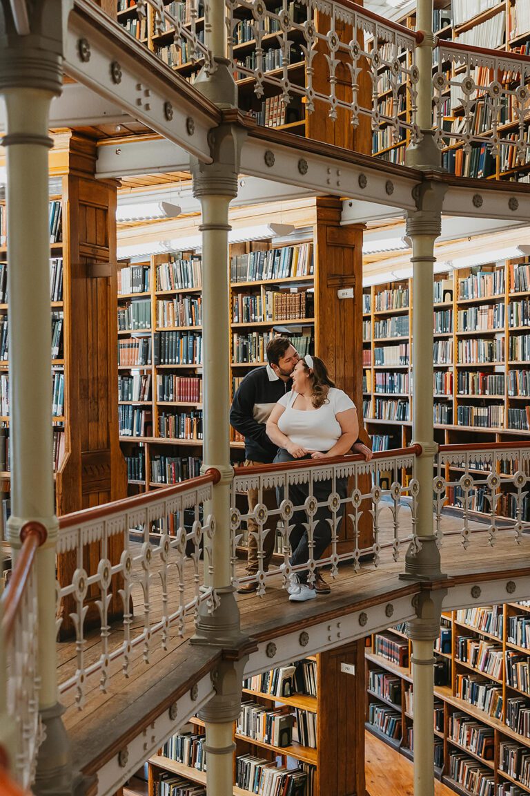 Library Engagement Photos at Lehigh University | Reanna & Blake ...