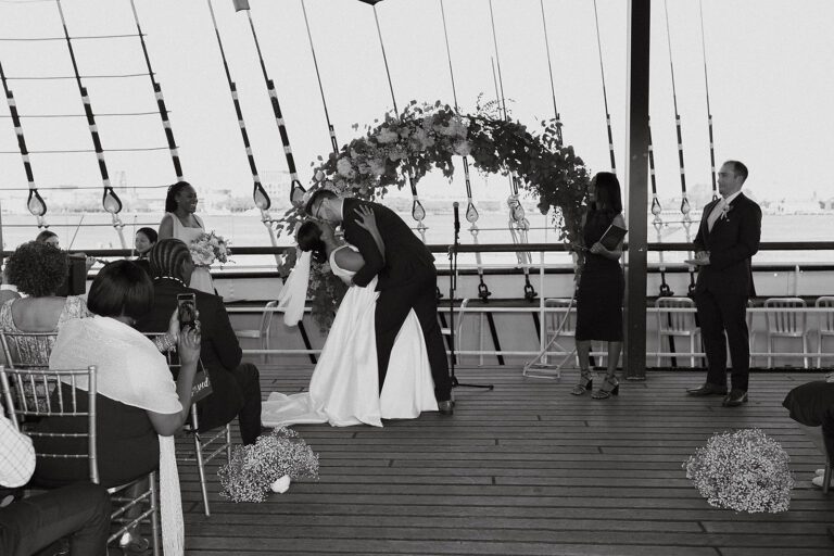 Moshulu Boat Wedding in Philadelphia | Amina & James ...
